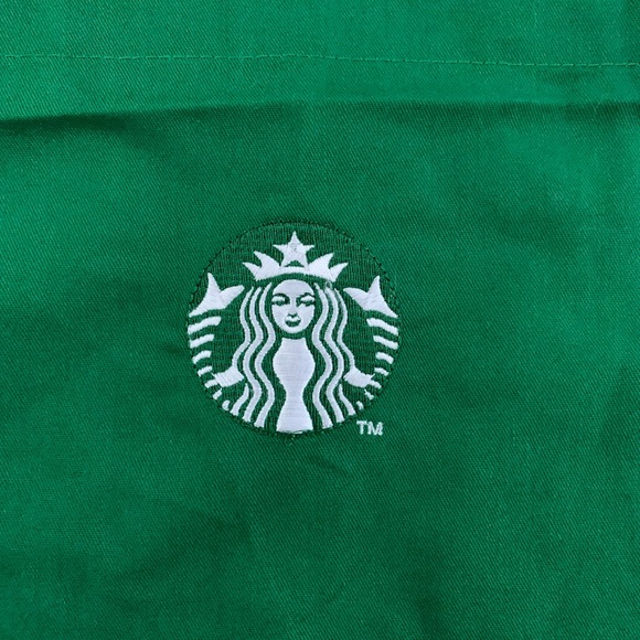Starbucks | Kitchen | New Starbucks Green Mermaid Logo Barista Apron ...